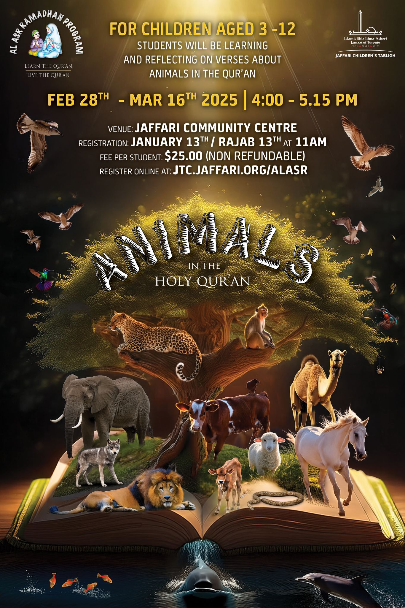 Al Asr Student Registration Form – Jaffari Tabligh Committee